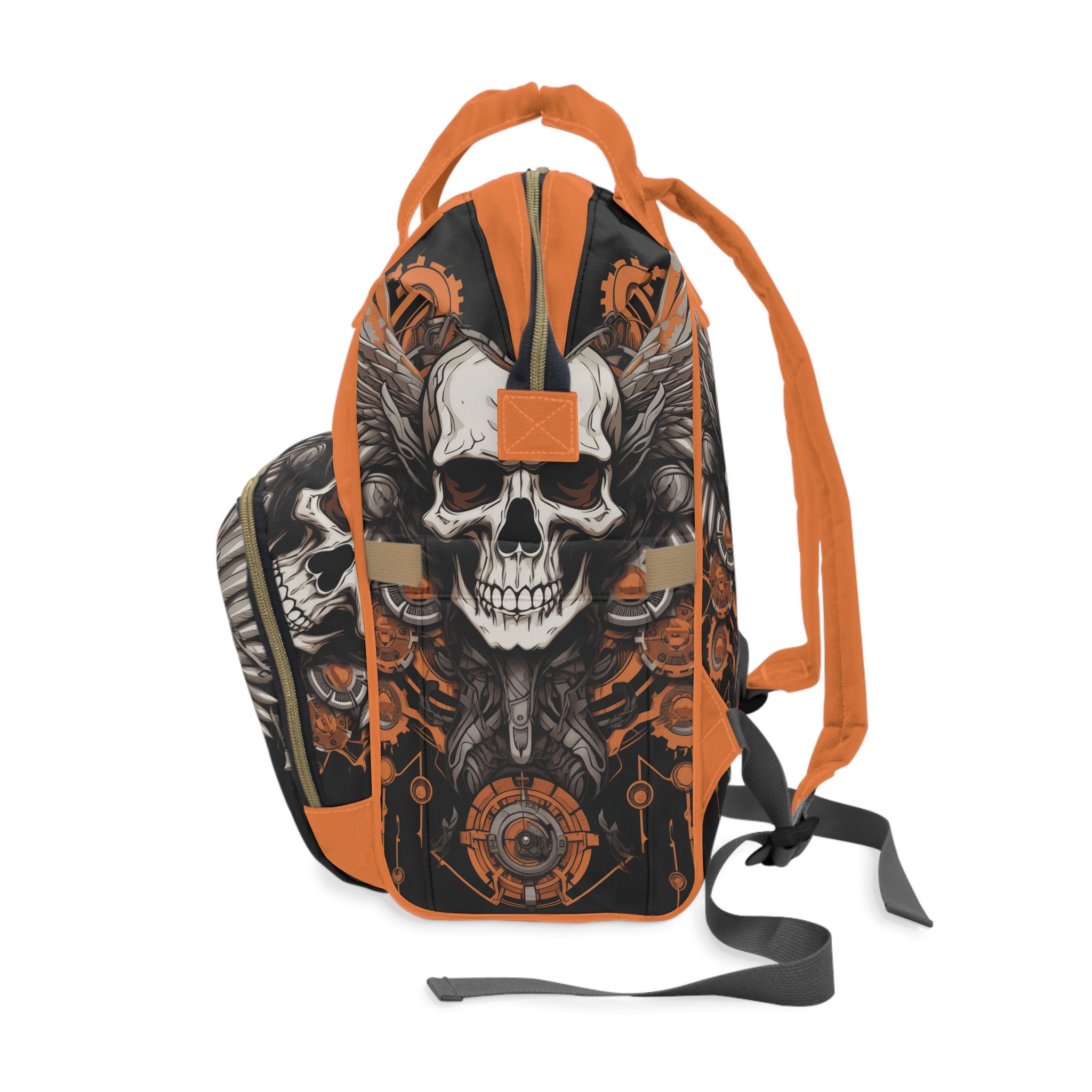 Custom Personalized Skull Design Backpack, so Cute and Roomy for Him or ...