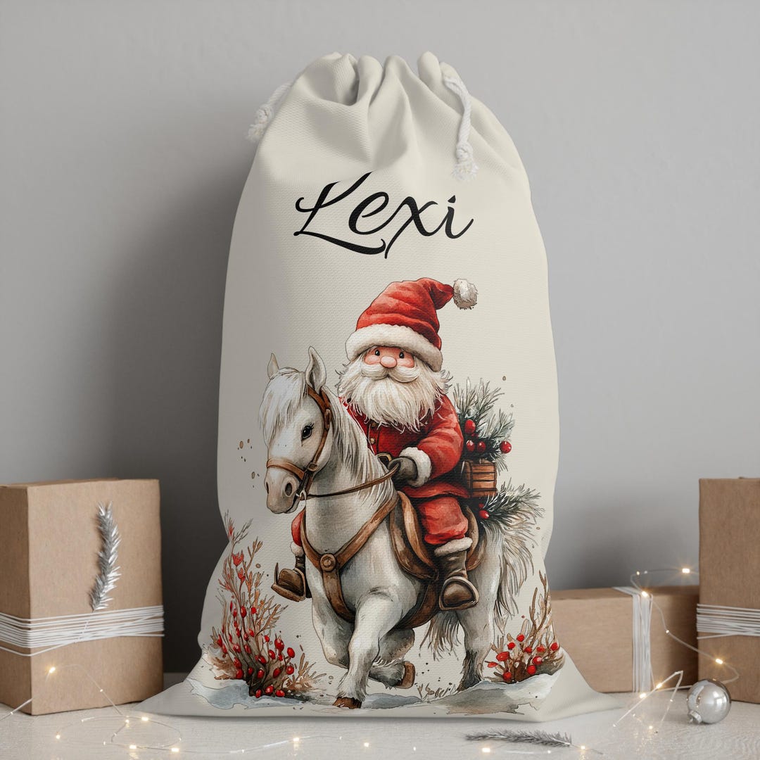 Personalised Santa Sack - Personalised Christmas Sack - Personalised ...