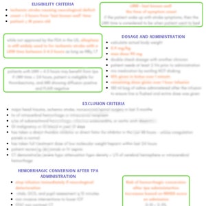 Stroke Nursing Notes Packet - Etsy