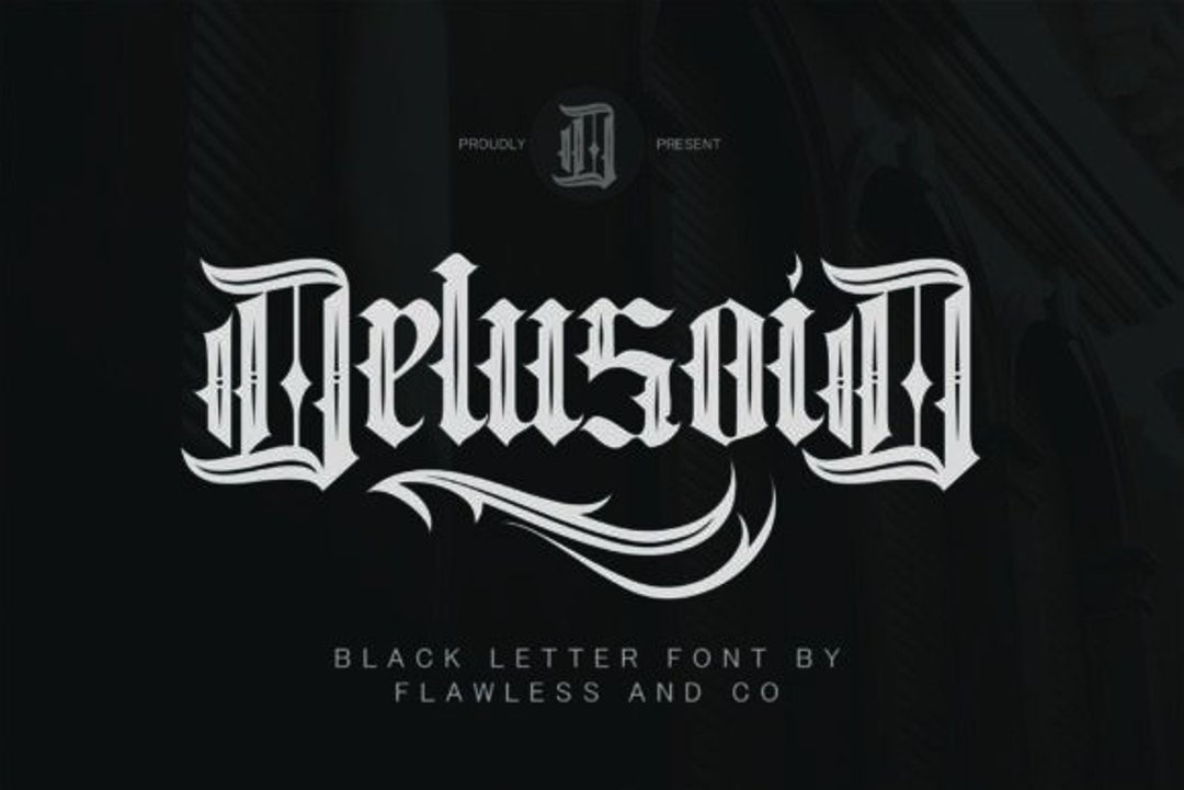 Delusoid Font, Handwritten Script Font, Personal Signature Font, Modern ...