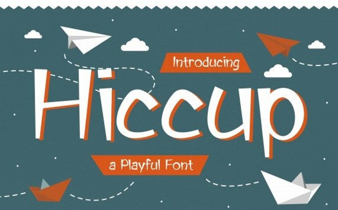 Hiccup Font, Serif Font, Display Font, Logo Font, Handwriting Font ...