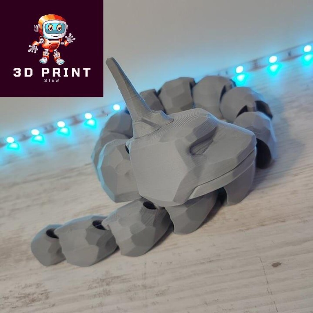 Onyx Flexible 3D Print STL Files – Customizable and Durable Models for ...