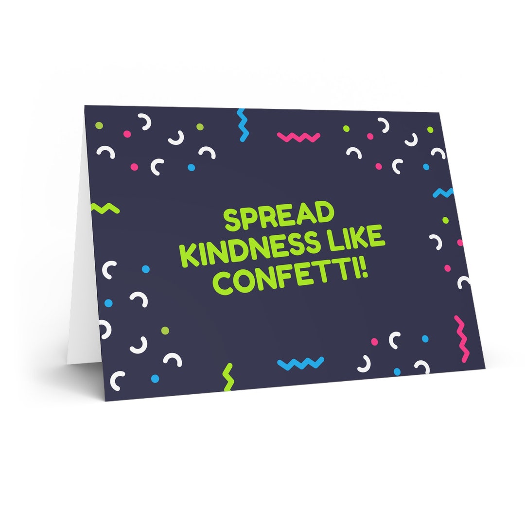 Spread Kindness Greeting Cards - Etsy