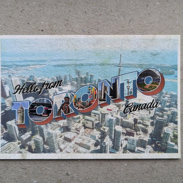 Toronto Postcard - Etsy