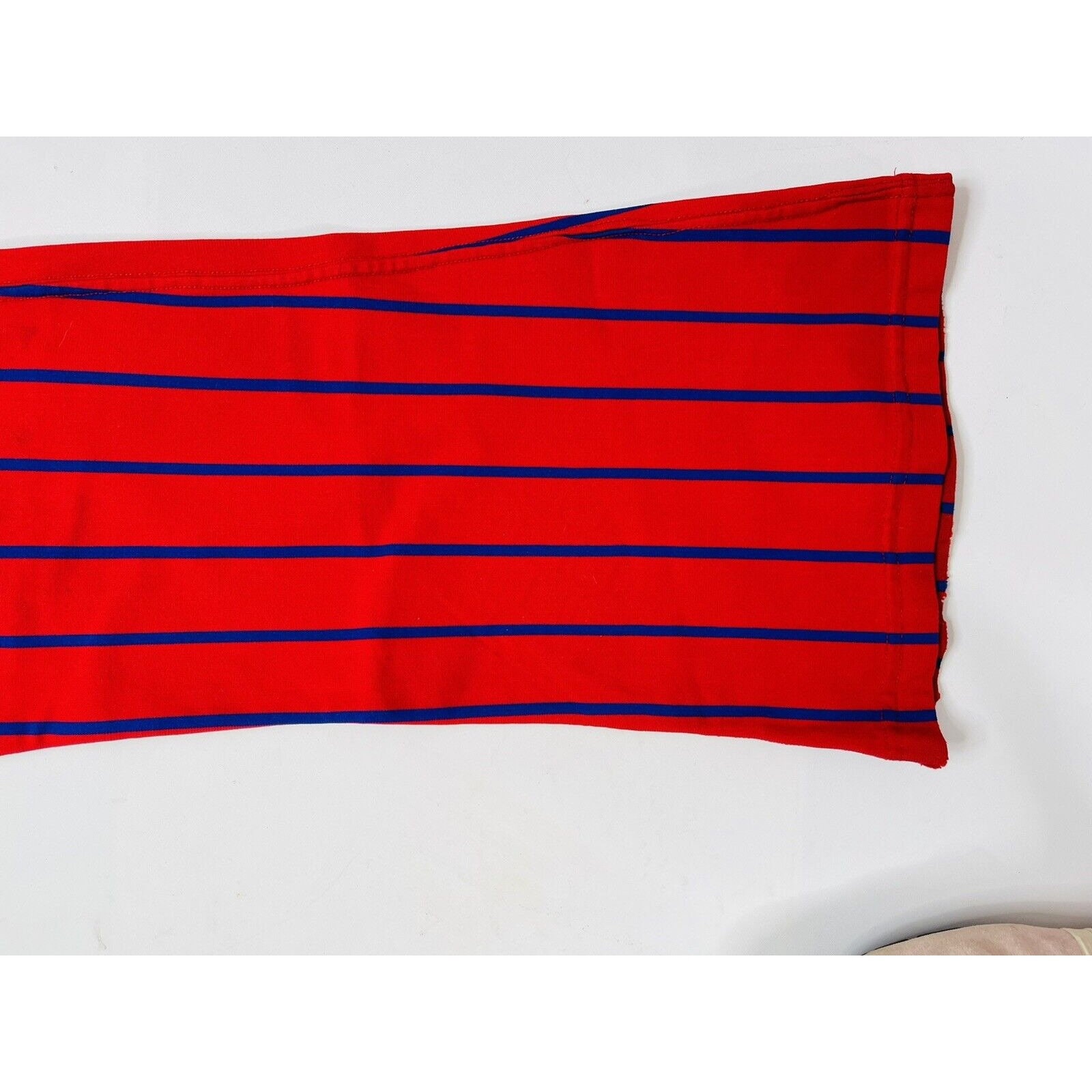 70s Sand Knit Mens 32 Color Block Striped Knit Basketball Warm up Pants ...