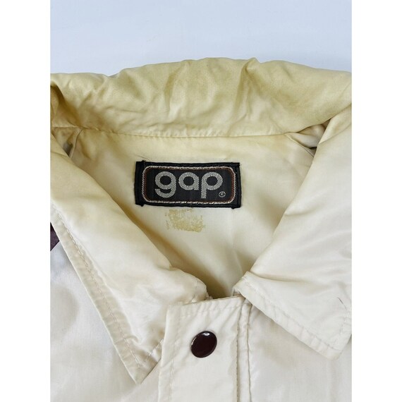 70s Gap Mens Medium Nylon Color Block Windbreaker Bom… - Gem