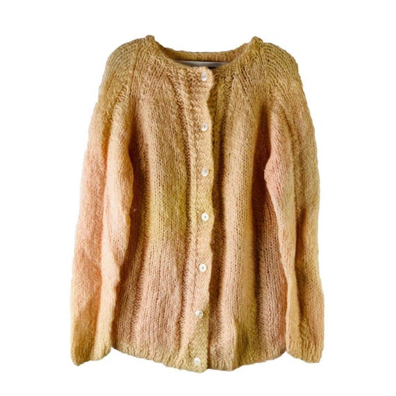 1970s pink mohair knit - Gem 1970s pink mohair knit - Gem
