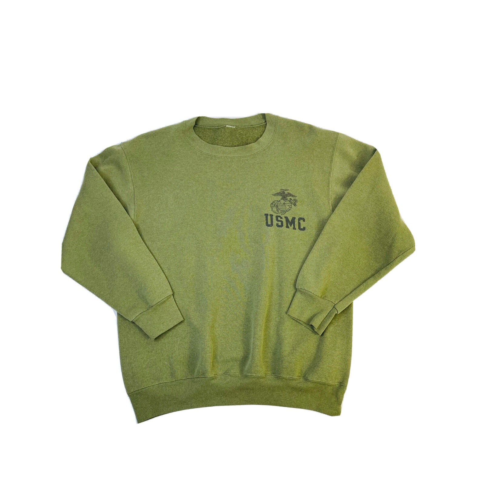 90s Mens Medium USMC United States Marine Core Faded Crewneck ...
