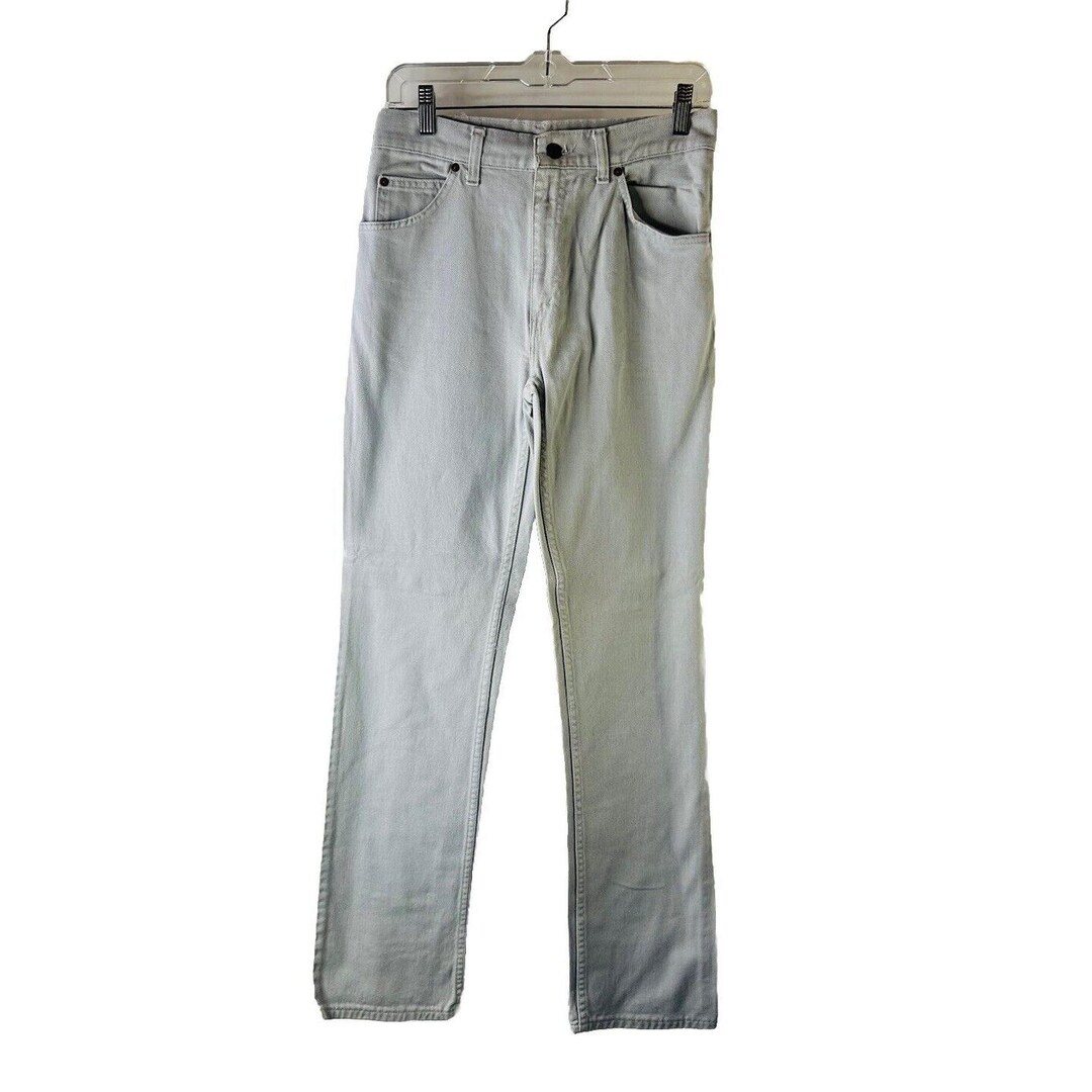80s Gap Pioneer Mens 30x34 Straight Fit Gray Jeans USA, Gap Mens Jeans ...