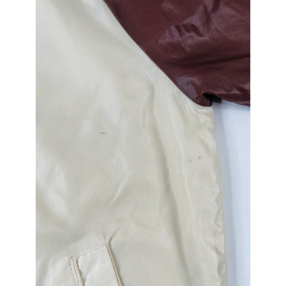 70s Gap Mens Medium Nylon Color Block Windbreaker Bom… - Gem