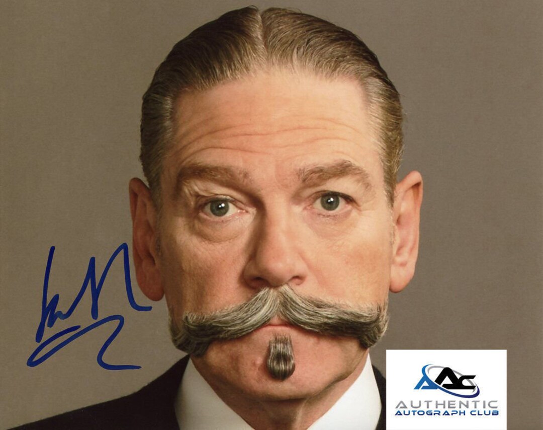 Kenneth Branagh Autograph Signed 8x10 Photo Murder on the Orient ...
