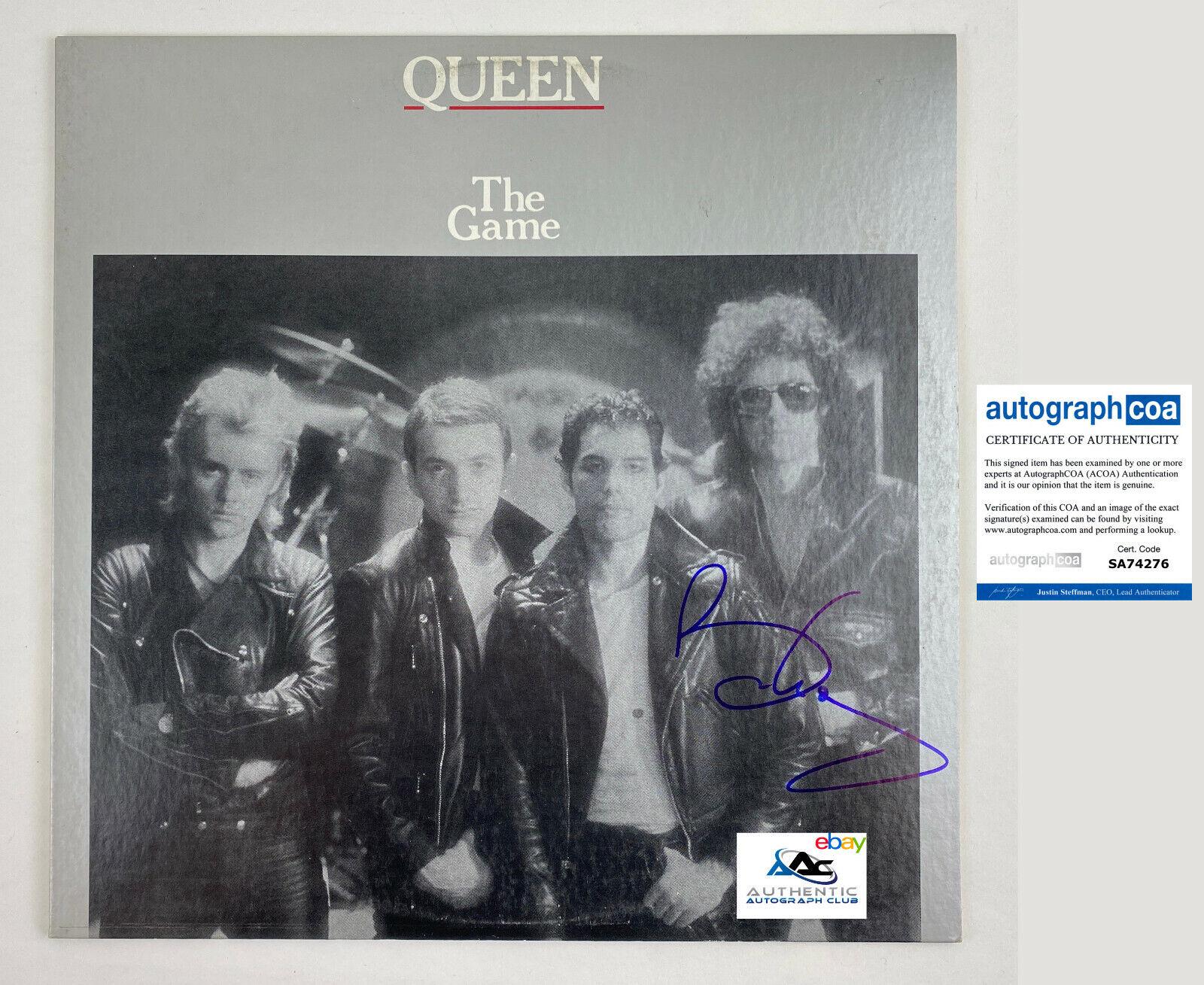 Brian May Autograph Signed Queen the Game Vinyl Album Lp Acoa - Etsy