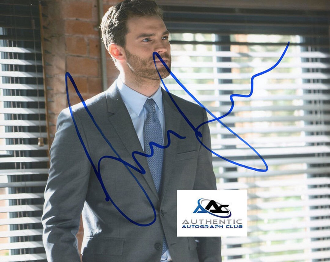 Jamie Dornan Autograph Signed 8x10 Photo Model Actor Fifty Shades of ...