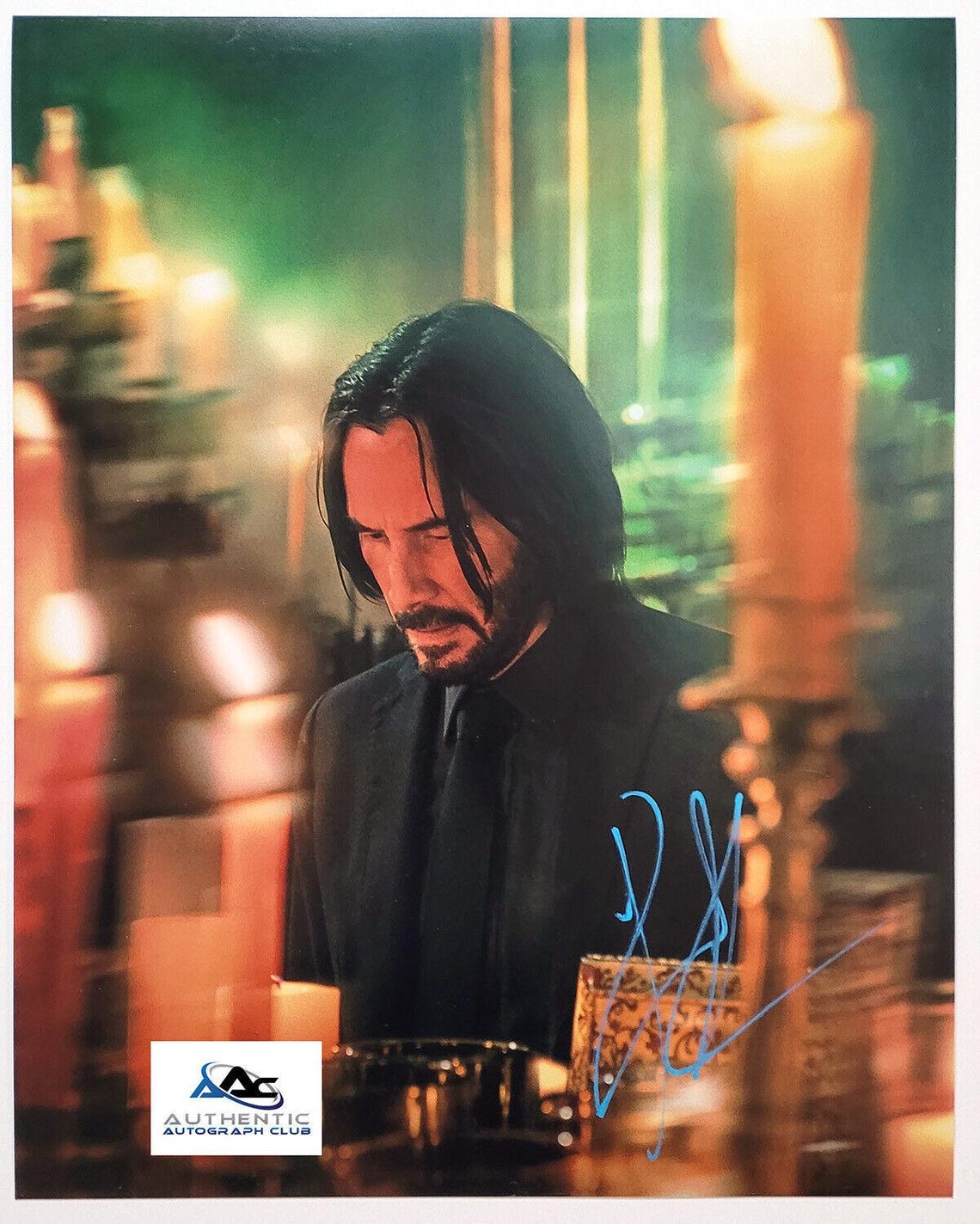 Rare Keanu Reeves Autograph Signed 11x14 Photo John Wick 4 - Etsy