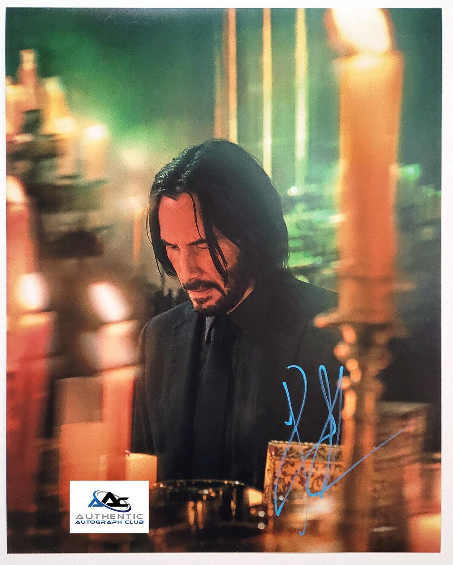 Rare Keanu Reeves Autograph Signed 11x14 Photo John Wick 4 - Etsy