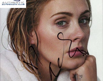 ADELE Authentic Hand-signed Photo Autograph With Coa - Etsy