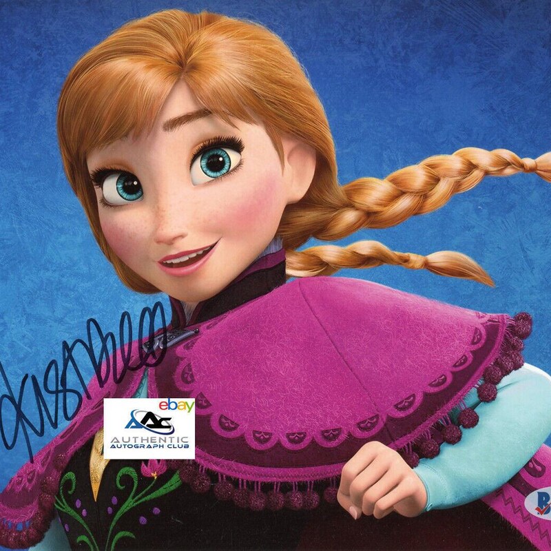 Kristen Bell Autograph - Etsy