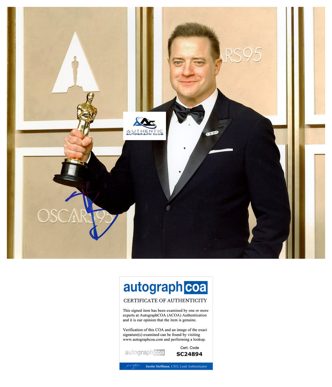 Brendan Fraser Autograph Signed 8x10 Photo Doom Patrol Mummy - Etsy