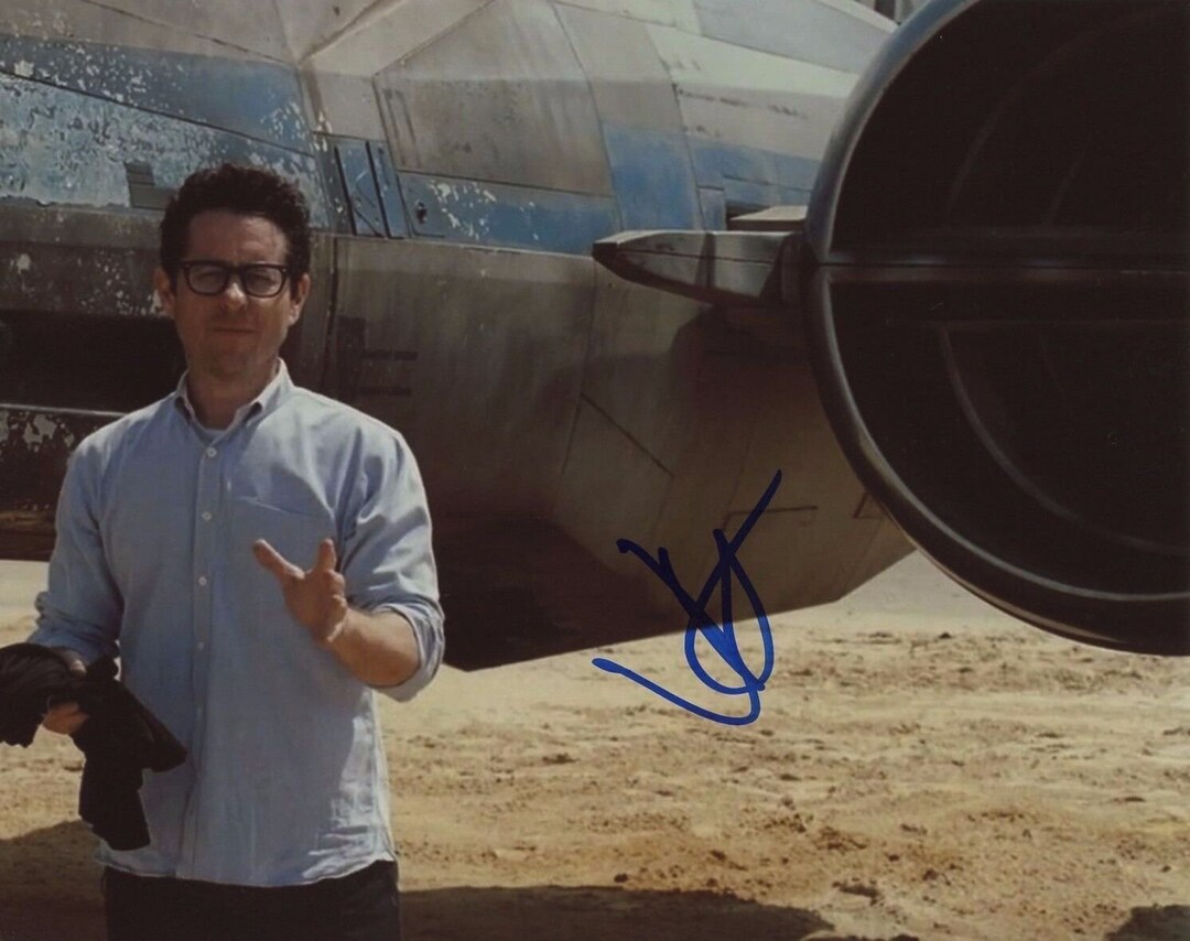 J.j. Abrams Autograph Signed 8x10 Photo Star Wars: the Force Awakens ...