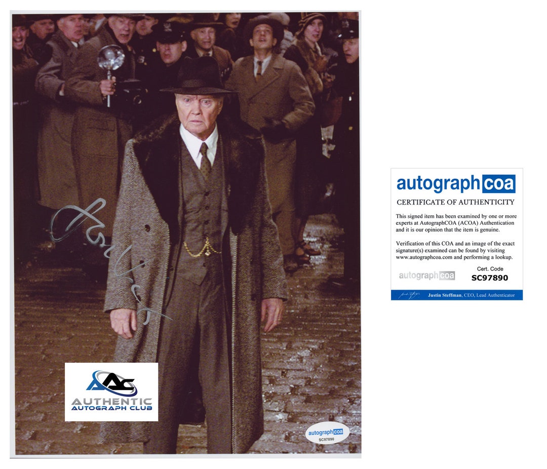 Jon Voight Autograph Signed 8x10 Photo Acoa - Etsy
