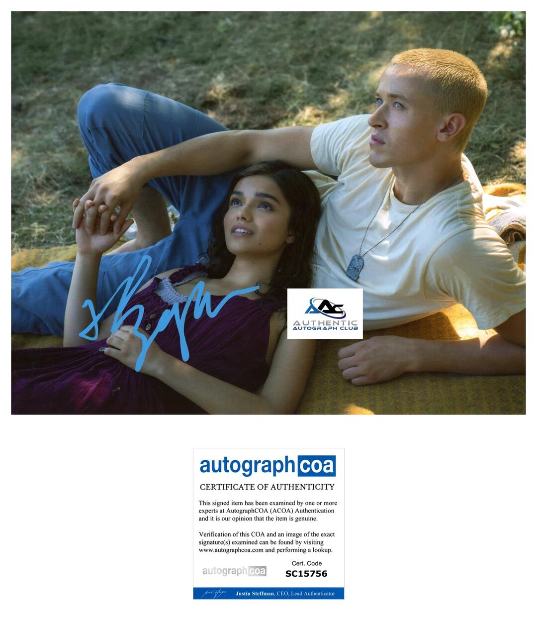 Rachel Zegler Autograph Signed 8x10 Photo West Side Story Acoa - Etsy