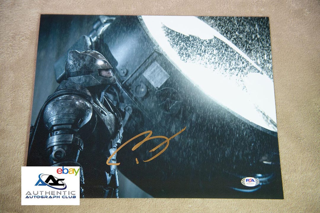 Ben Affleck Autograph Signed 11x14 Photo Batman V Superman Dawn of ...