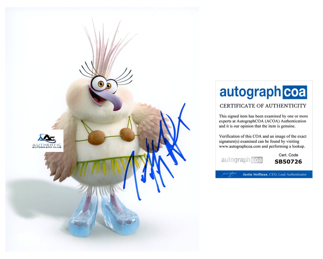 Tiffany Haddish Autograph Signed 8x10 Photo the Angry Birds Movie 2 ...