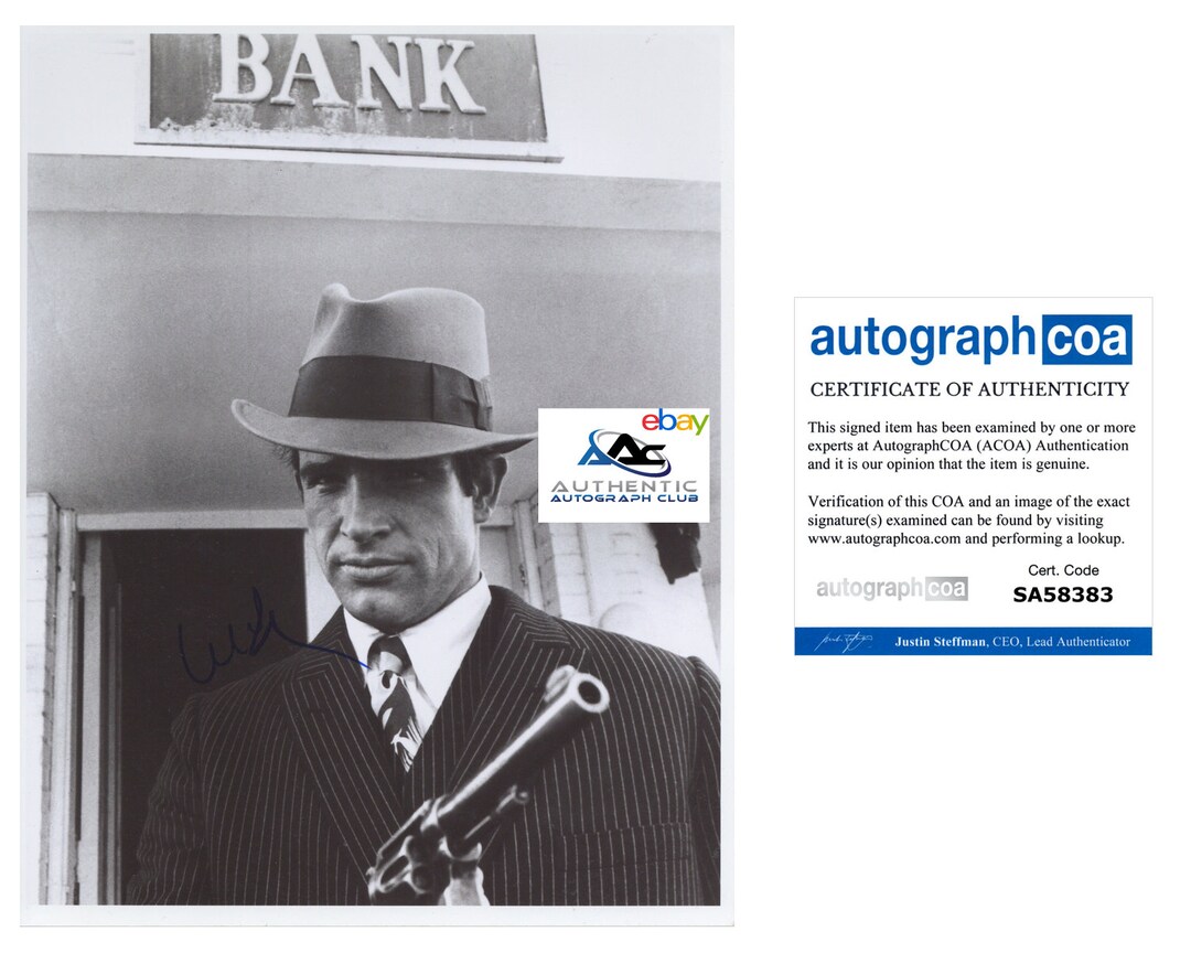 Warren Beatty Autograph Signed 8x10 Photo Bonnie and Clyde - Etsy