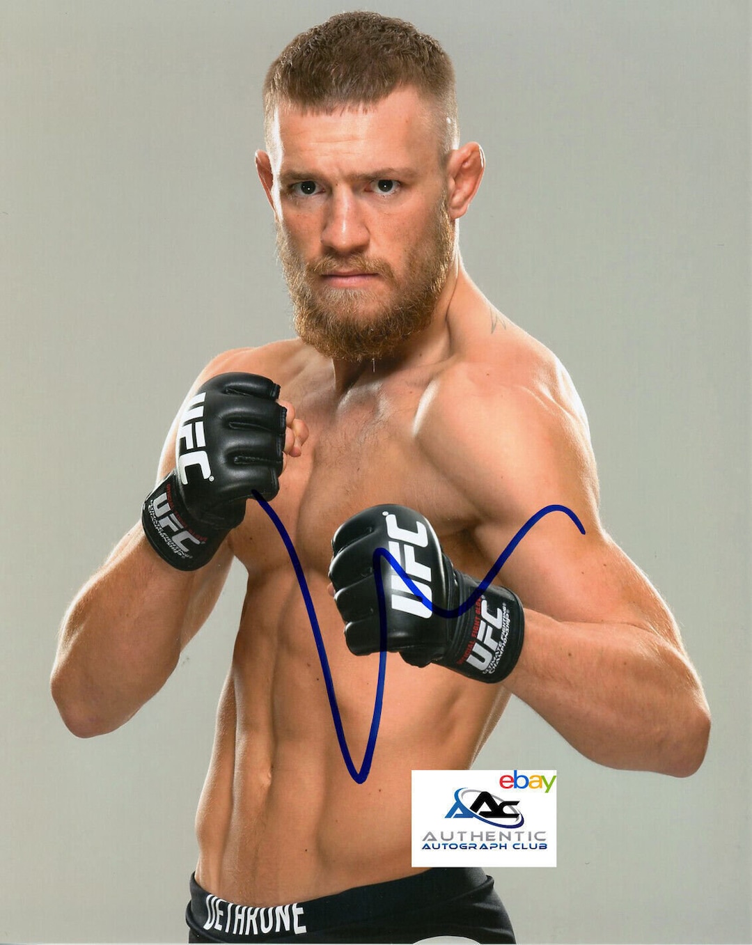 Conor Mcgregor Autograph Signed 8x10 Photo Mma Fighter Ufc Champion Coa ...