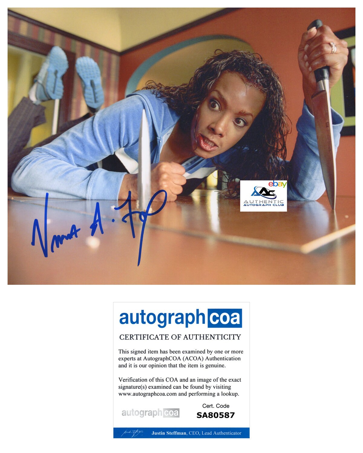 Vivica a Fox Autograph Signed 8x10 Photo Kill Bill Acoa - Etsy