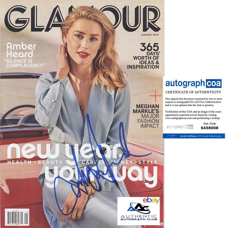 Amber Heard Autograph - Etsy