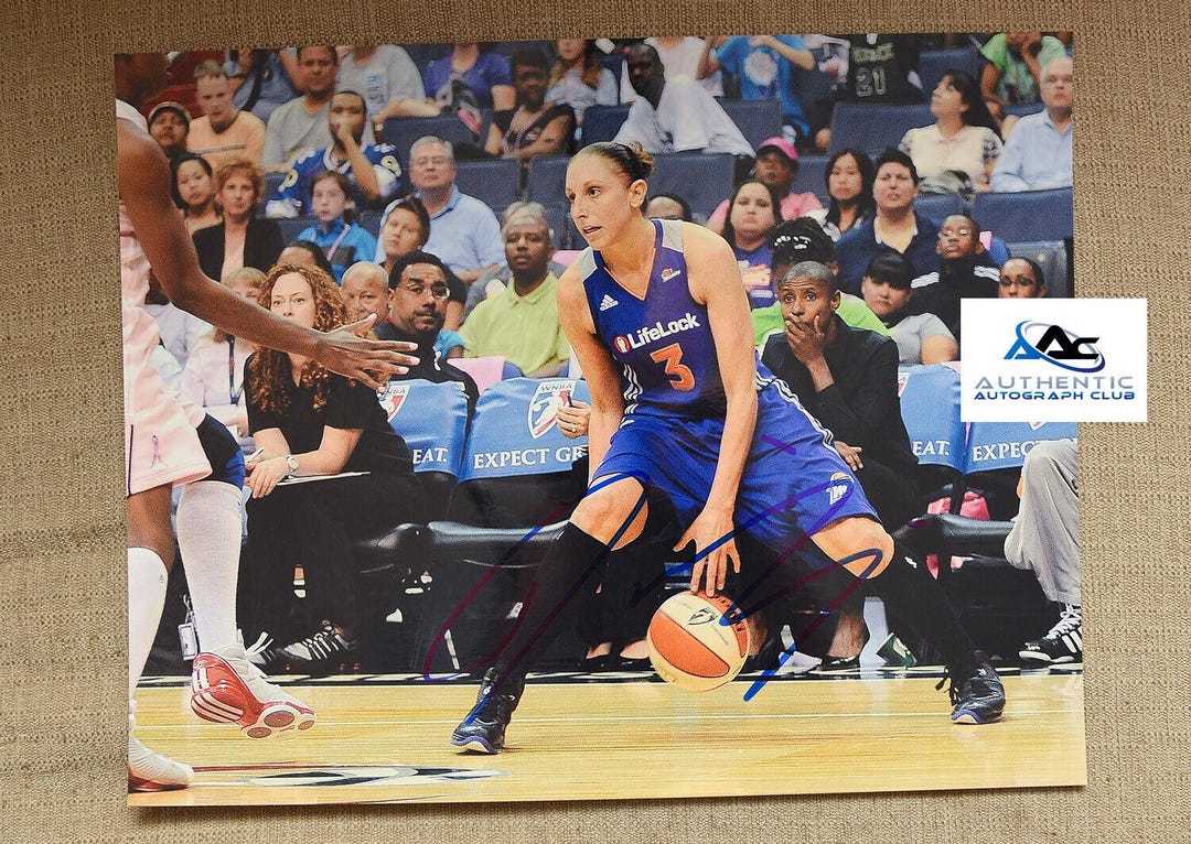 Diana Taurasi Autograph Signed 11x14 Photo White Mamba Wnba Coa - Etsy