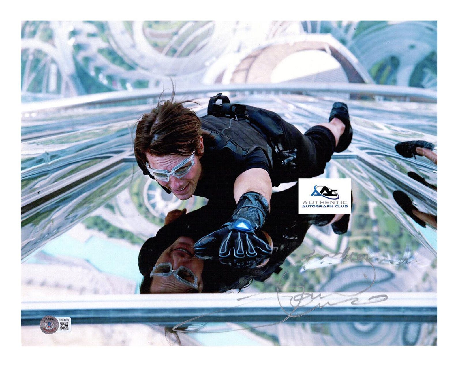 Tom Cruise Autograph Signed 11x14 Photo Beckett Bas - Etsy