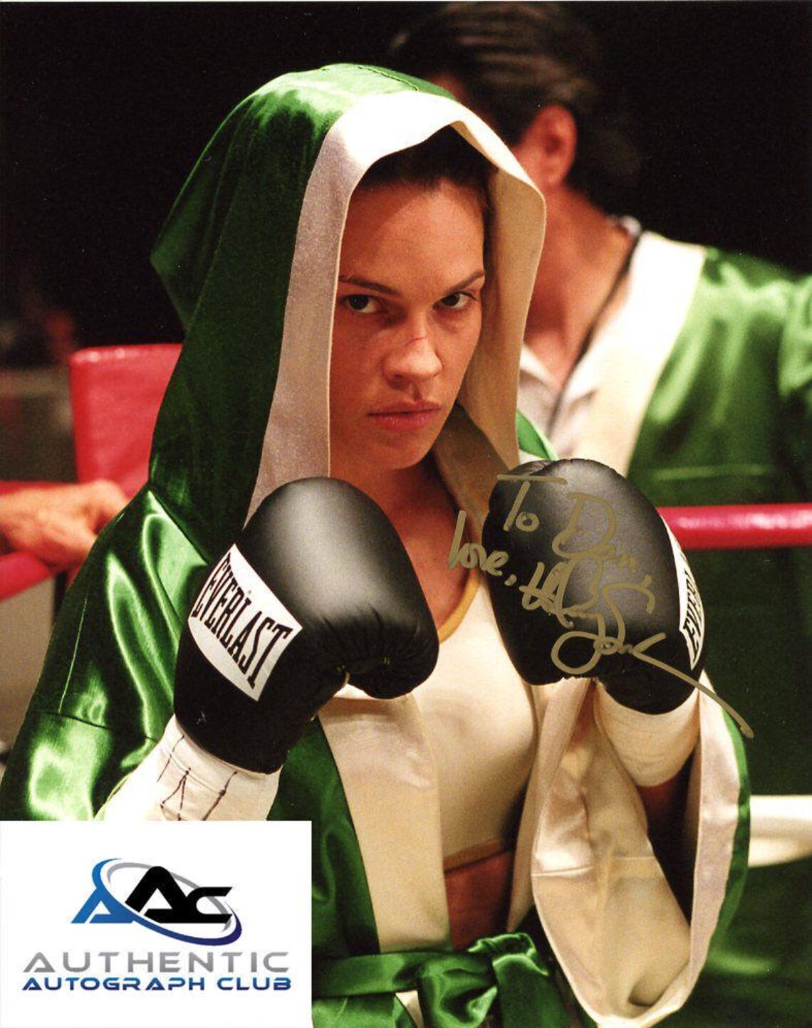 Hilary Swank Autograph Signed 8x10 Photo Million Dollar Baby Coa - Etsy