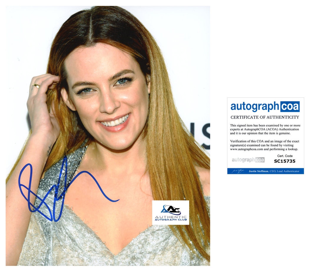 Riley Keough Autograph Signed 8x10 Photo Acoa - Etsy