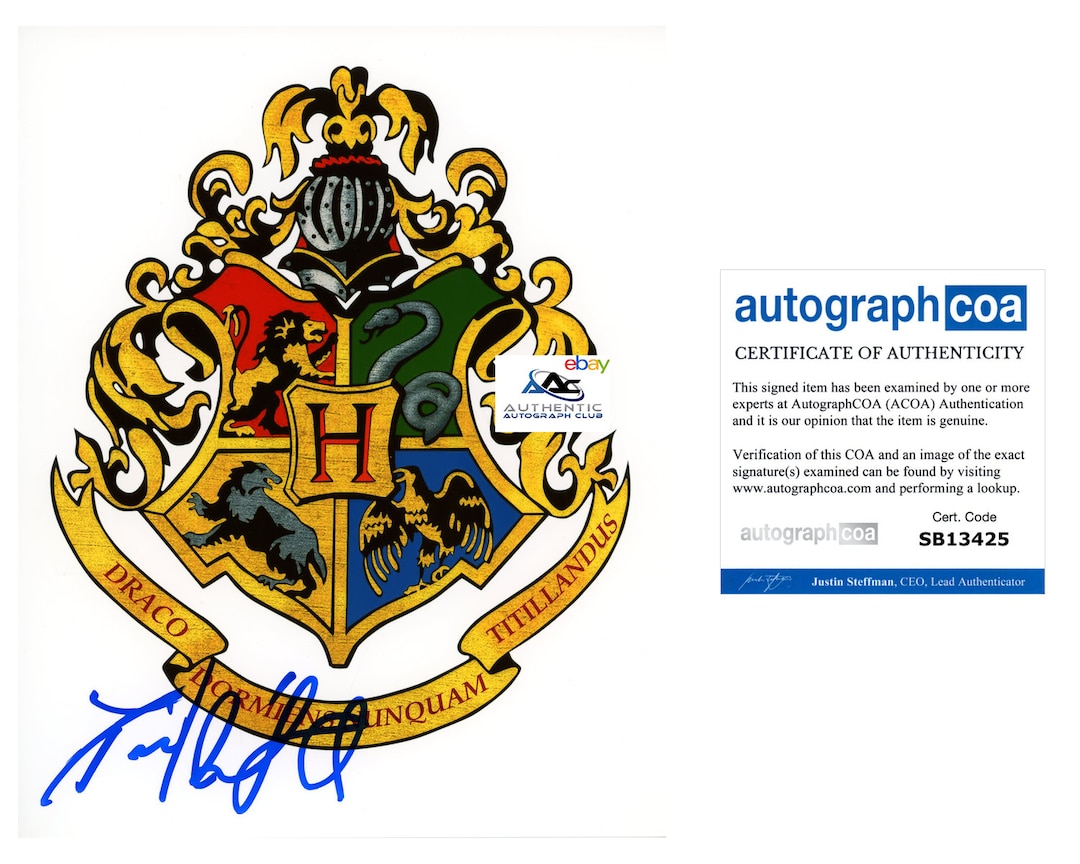 Daniel Radcliffe Autograph Signed 8x10 Photo Harry Potter Acoa - Etsy