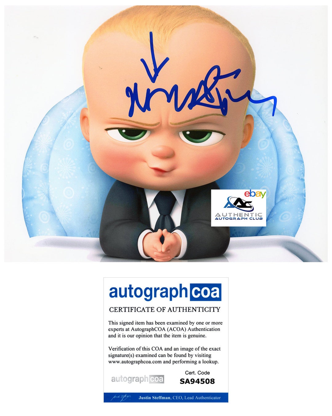 Composer Hans Zimmer Autograph Signed 8x10 Photo Boss Baby Acoa - Etsy