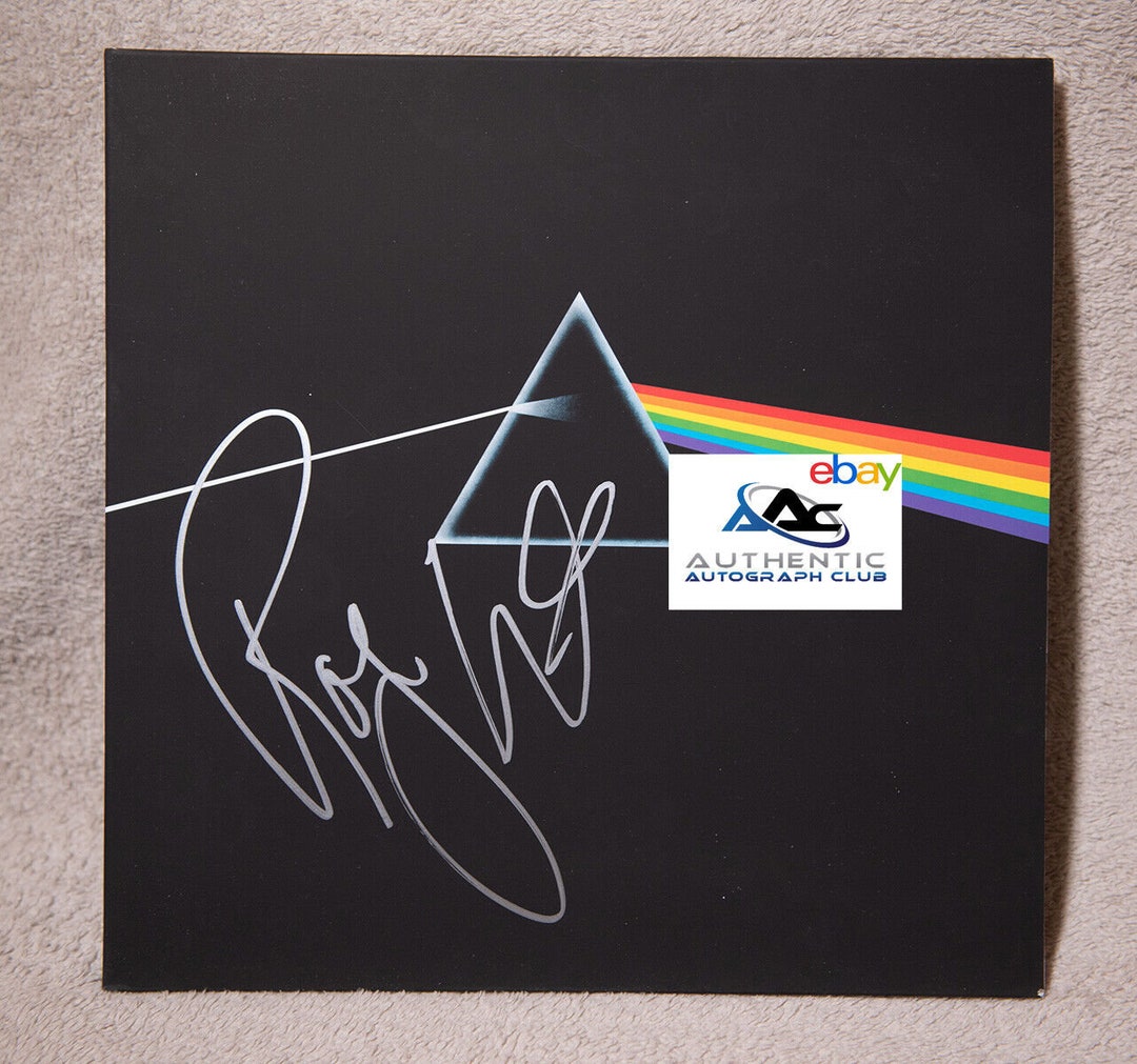 Roger Waters Autograph Signed Pink Floyd Dark Side of the Moon - Etsy