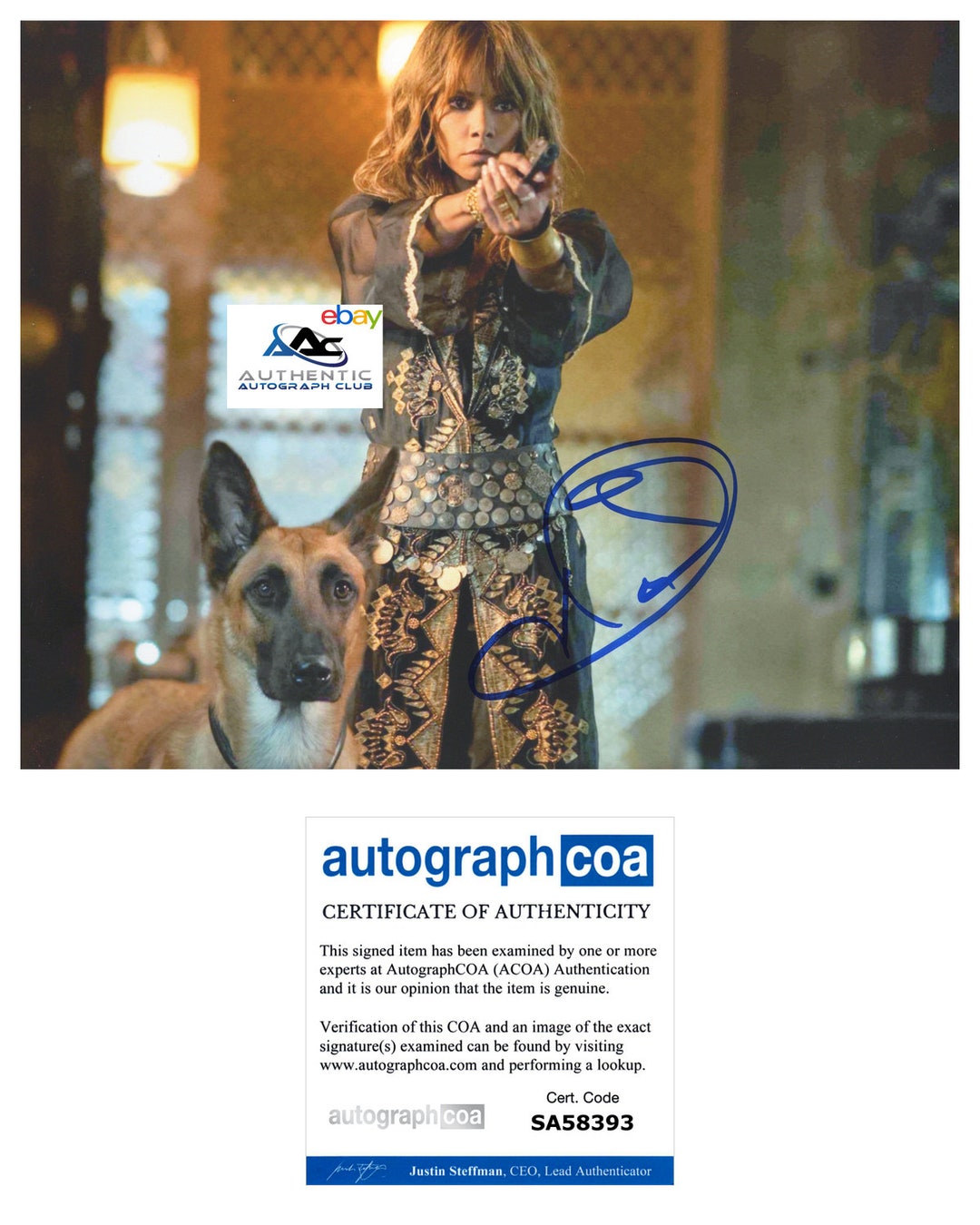 Halle Berry Autograph Signed 8x10 Photo John Wick Acoa - Etsy Canada