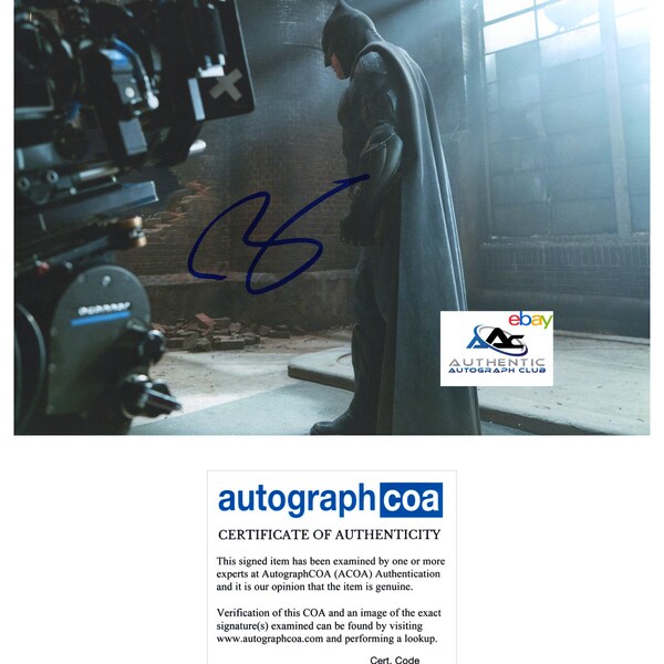 Ben Affleck Autograph - Etsy