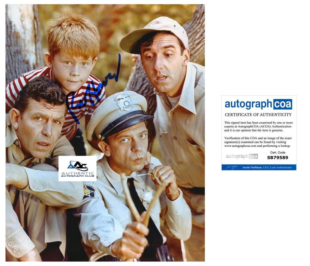 Ron Howard Autograph Signed 8x10 Photo Happy Days Acoa - Etsy