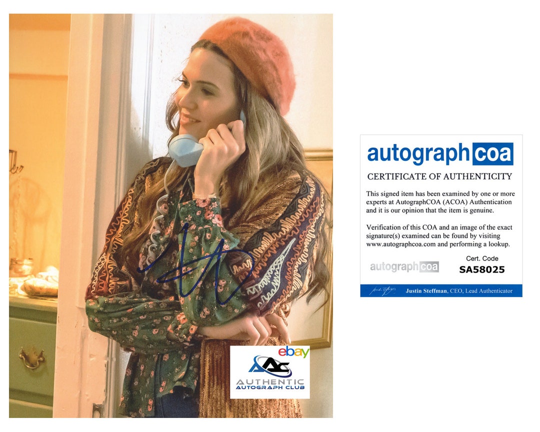 Mandy Moore Autograph Signed 8x10 Photo This is Us Acoa - Etsy