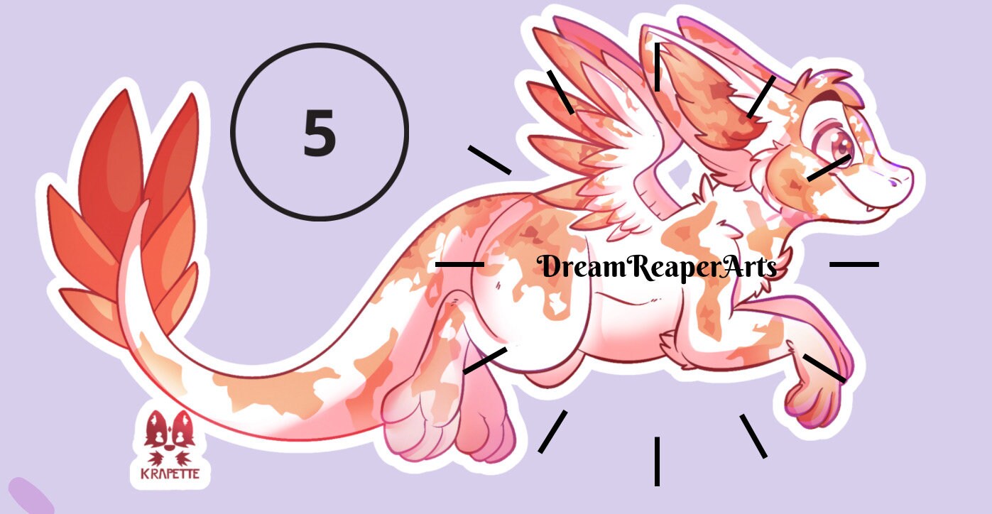Adoptables Furry Designs Ocs - Etsy