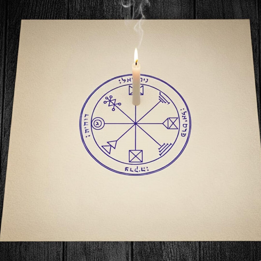 Jupiter First Pentacle Altar Cloth | Wealth & Prosperity Talisman ...