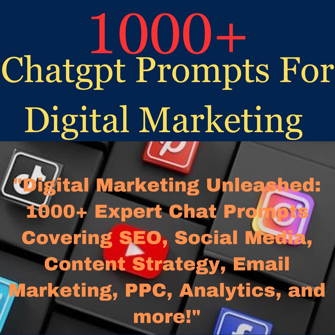 Digital Marketing Prompts digitalmarketing prompts - Etsy