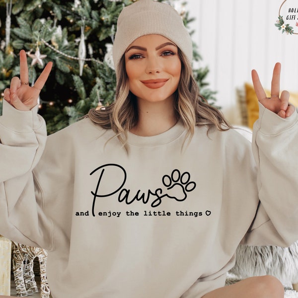 Paws and Enjoy the Little Things - Etsy