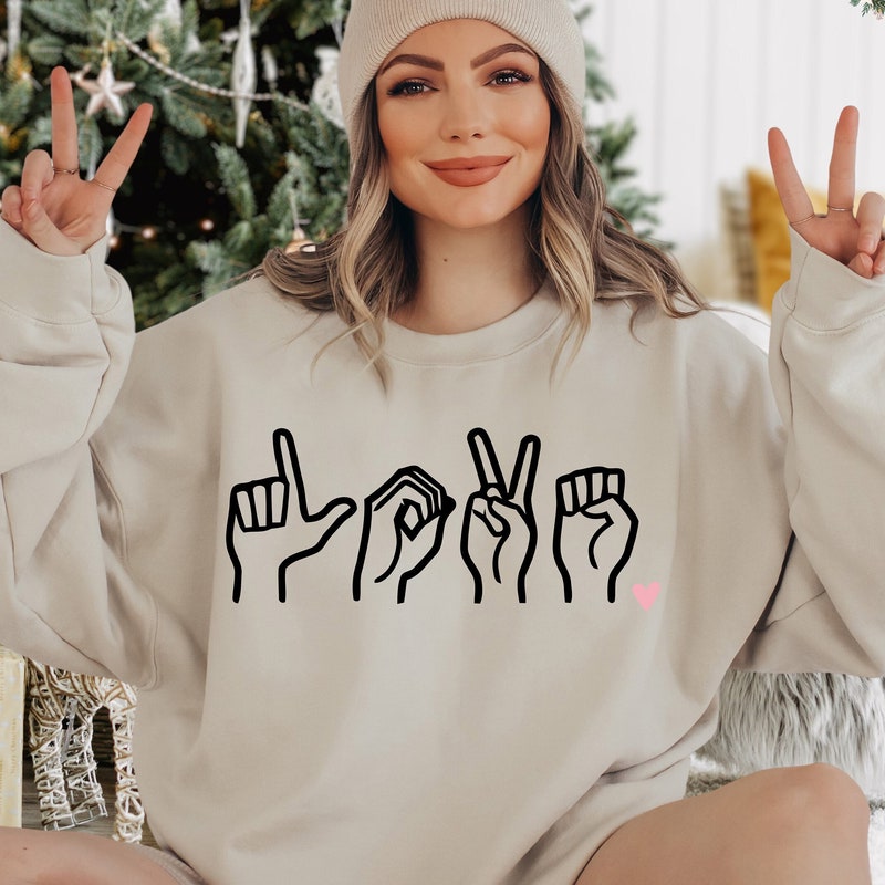 Love Sign Language - Etsy