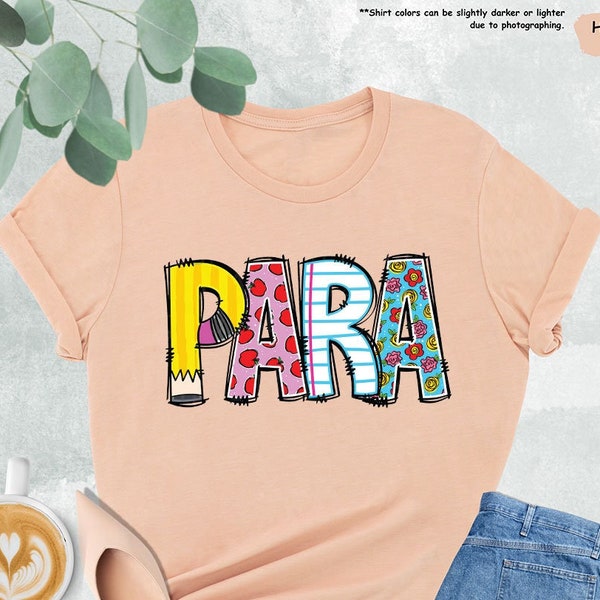 Paraprofessional Shirt - Etsy