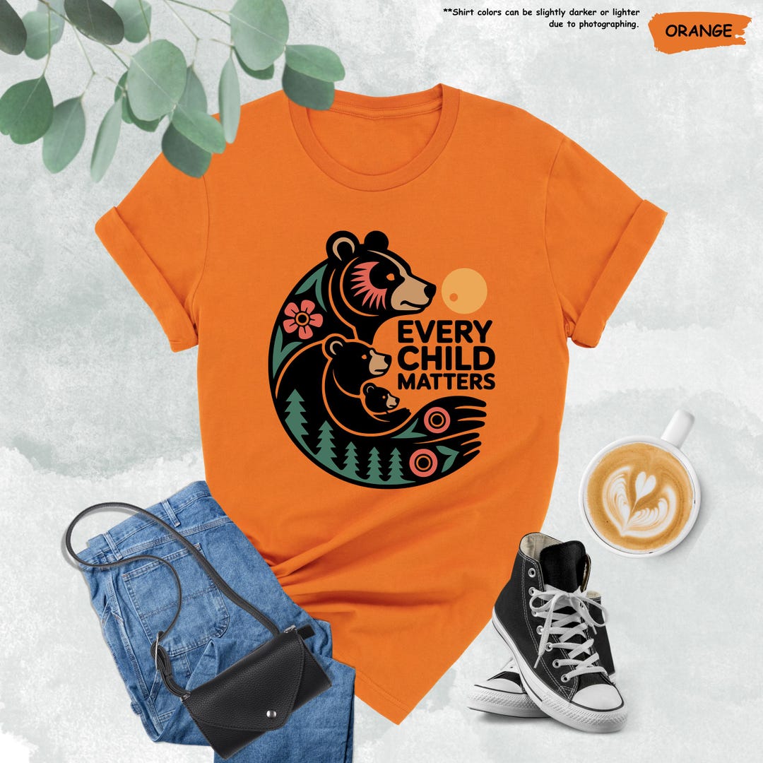 Every Child Matters Shirt, Awareness Indigenous Shirt, Orange Day Gift ...
