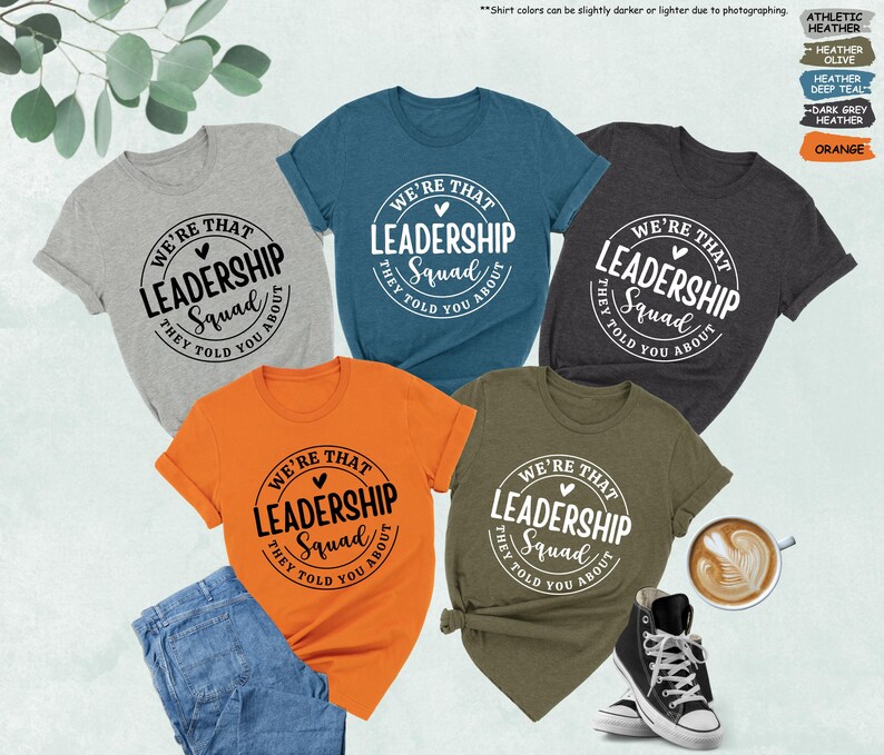 Leadership Squad Shirt, We're That Leadership Tee, Front Office Squad ...